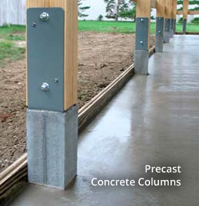 Laminated Building Posts | PowerLAM Post Frame Columns – Engineered ...
