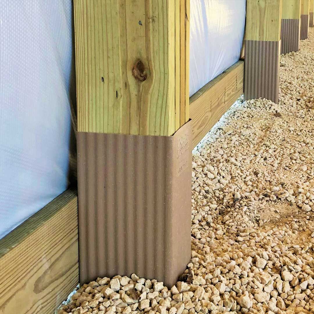 Post Protector | Post Covers – Engineered Building Solutions